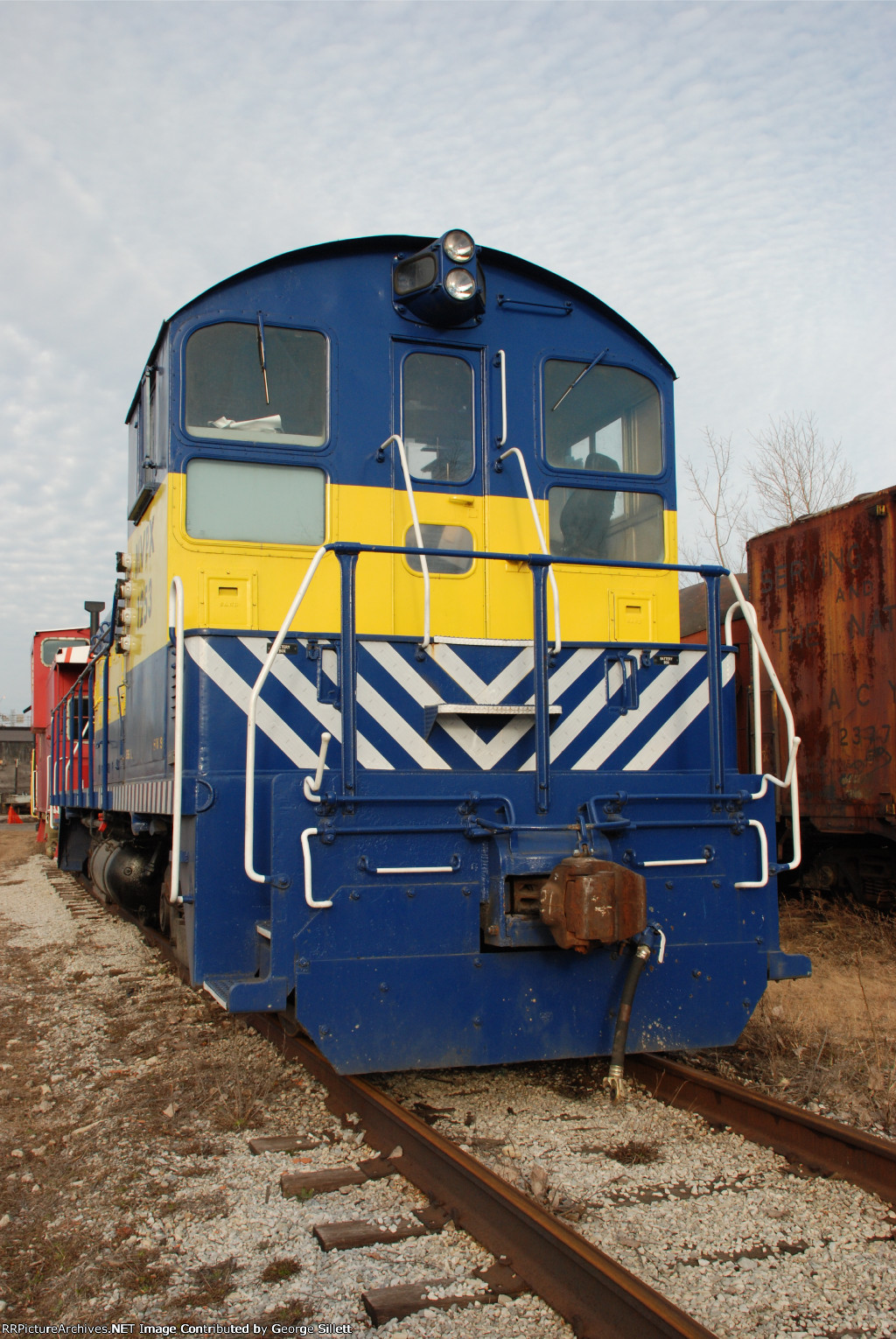 A classic EMD end cab...